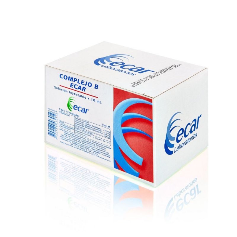 COMPLEJO B FX10ML CX12 AMP - Ecofarma