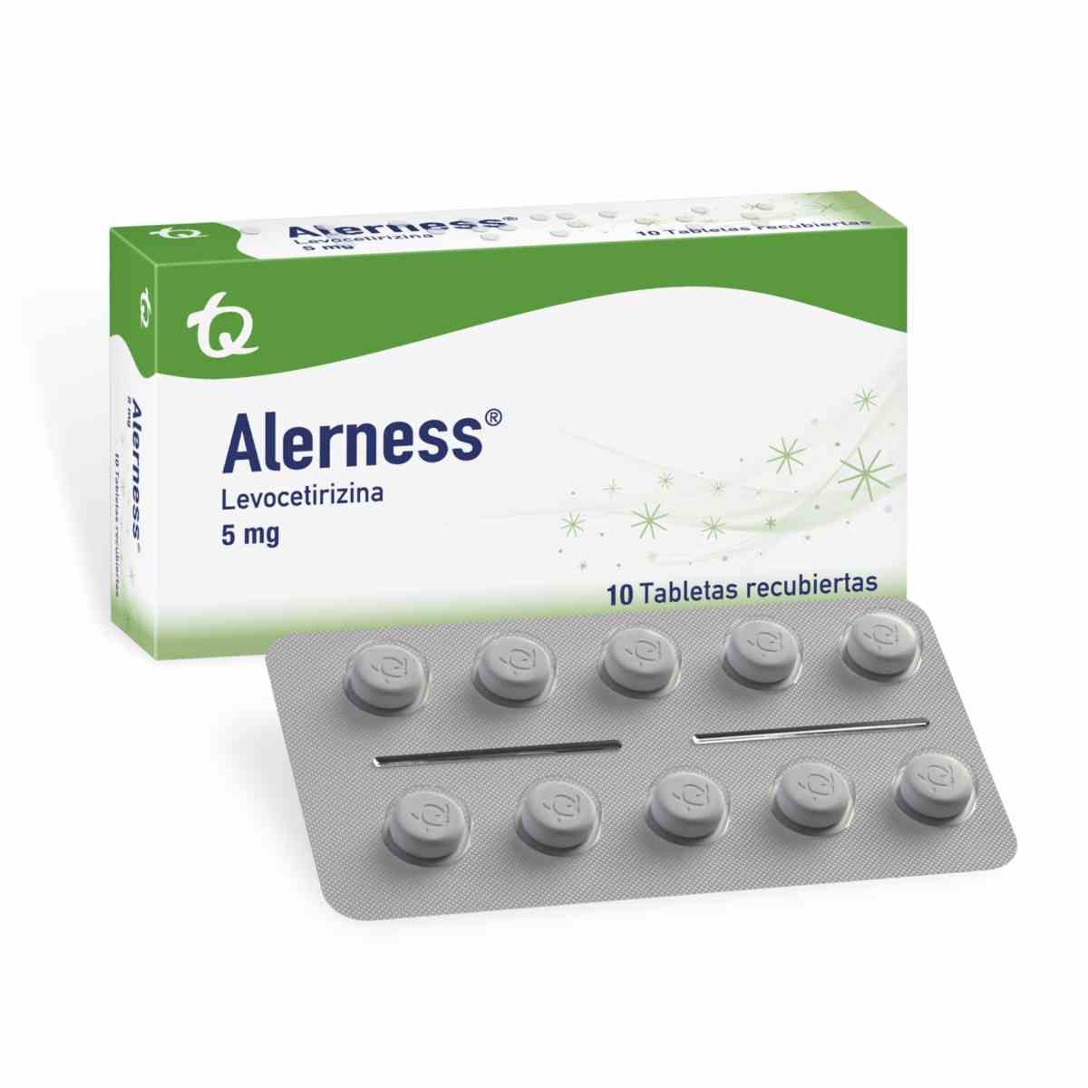 ALERNESS LEVOCETIRIZINA 5 MG X 10 TABL - EcoFarma