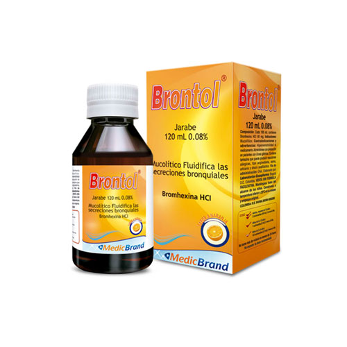Brontol Pediatrico Jarabe Tos 120ml