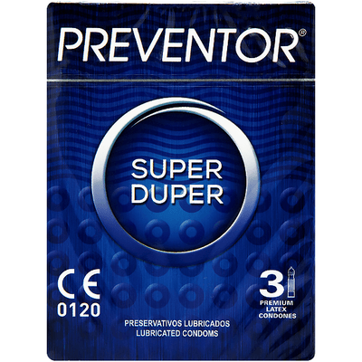 Condon Preventor Texturizado 3 Unidades