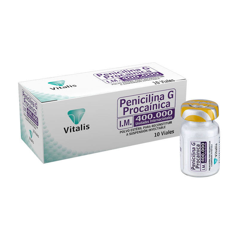 Antibiótico Penicilina G Procaínica 40000 U.I