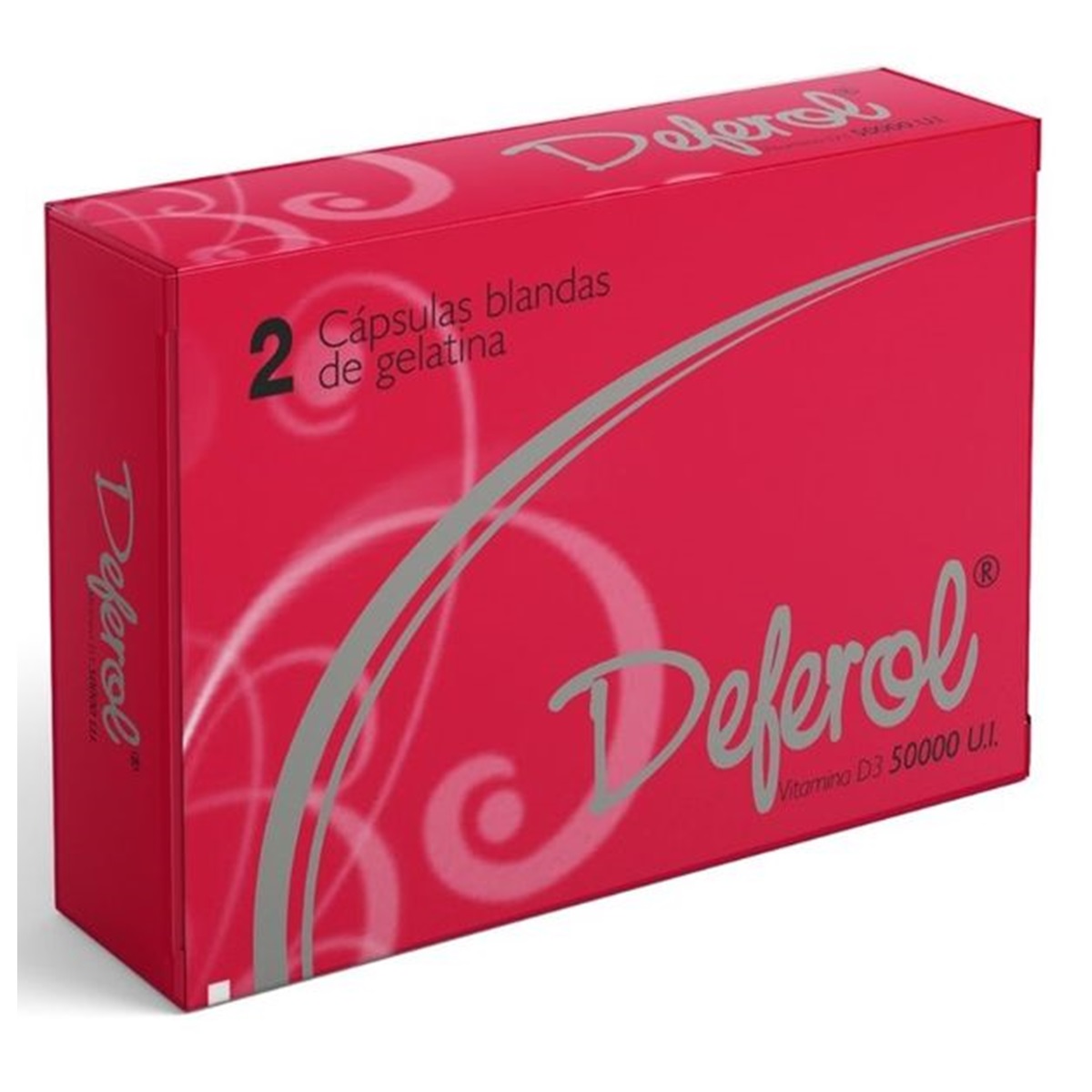 DEFEROL VITAMINA D3 50000 U.I X 2 CAPS - EcoFarma