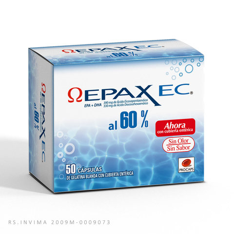 EPAX EC OMEGA X 50 CAP - EcoFarma