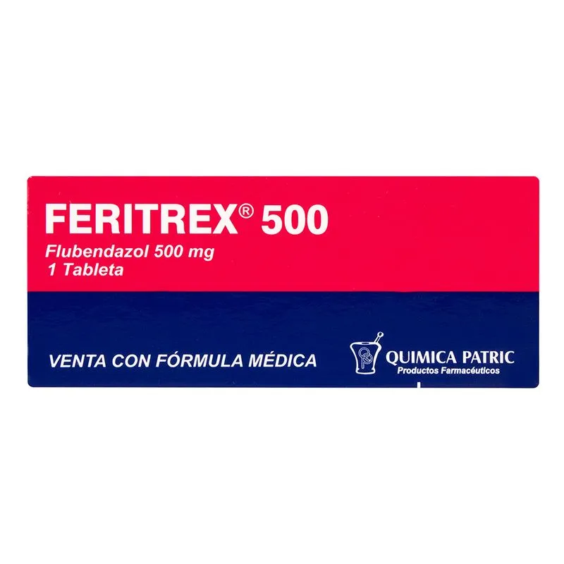FERITREX 500MG Tab Antiparasitario Flubendazol