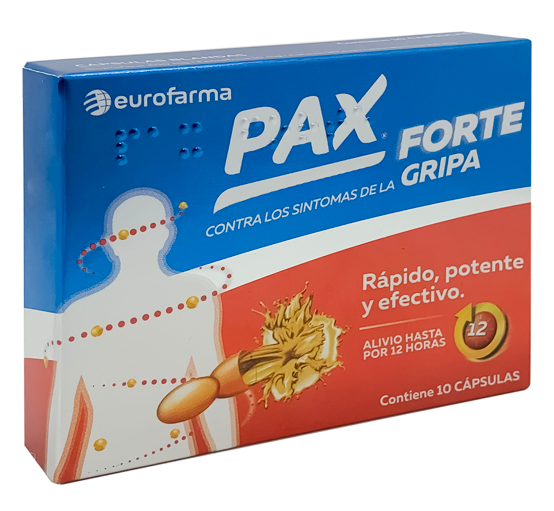 Pax Forte Gripa CX 20 CAP Resfriado