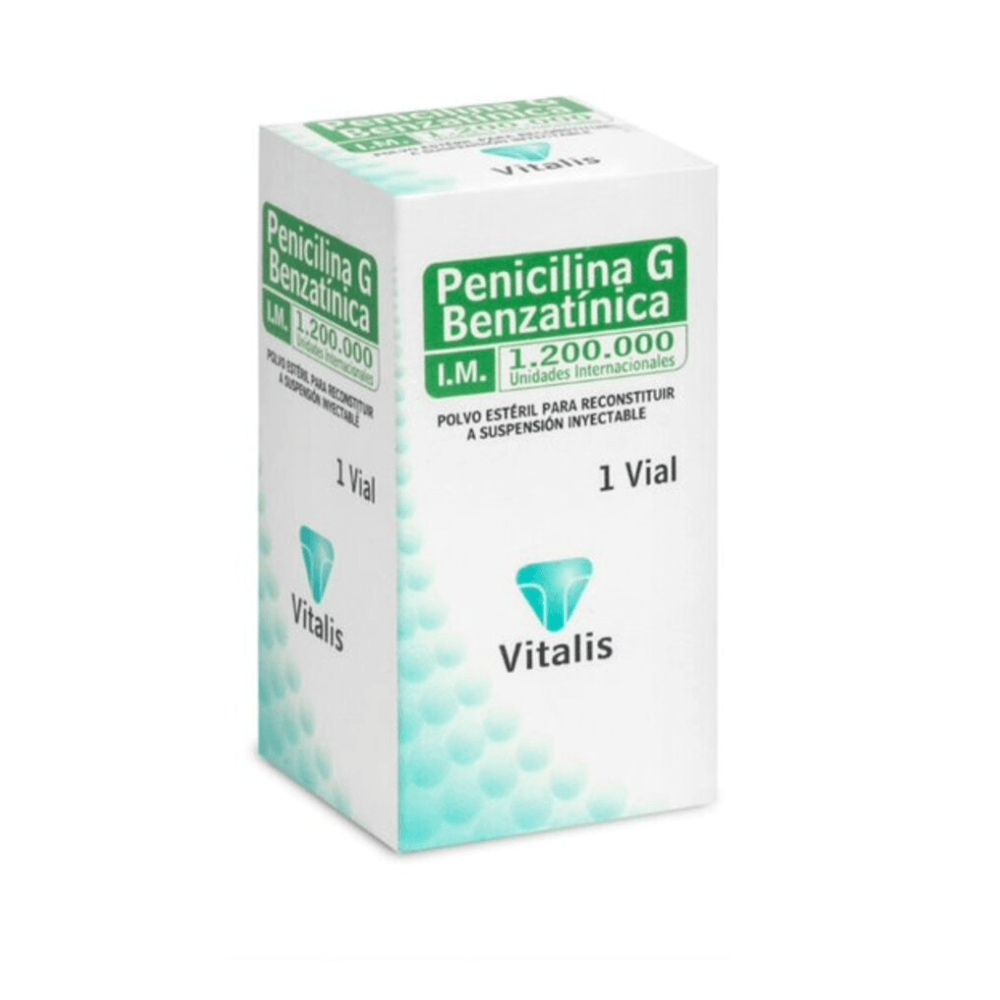 Penicilina G Benzatínica Antibiótico Vial