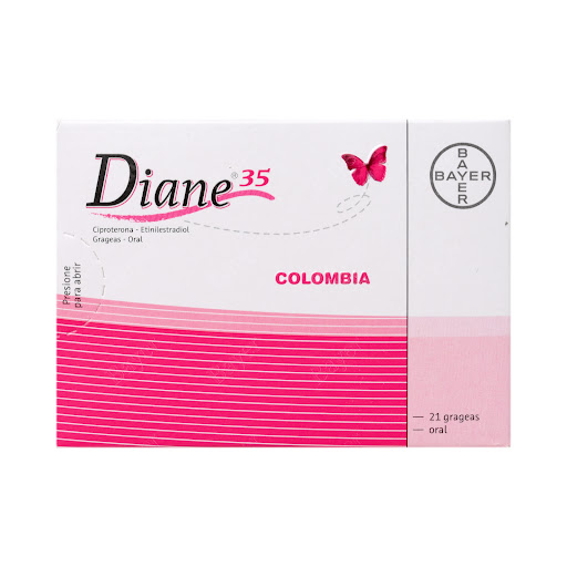 DIANE 35 Anticonceptivo Hormonal 21 Tabletas