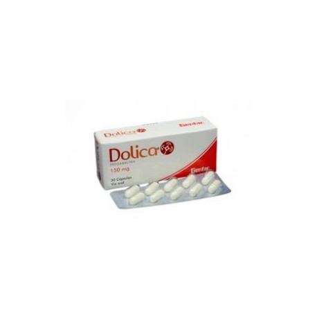 Dolica 150MG Cápsulas Alivio Dolor Abdominal