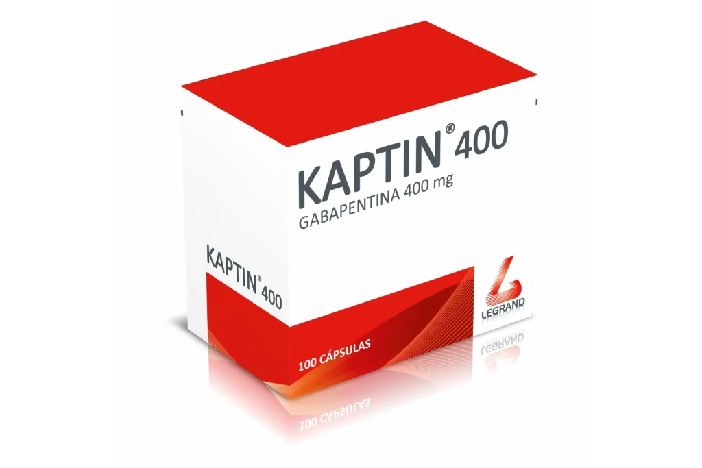 Gabapentina KAPTIN 400 MG Alivio del Dolor Severo