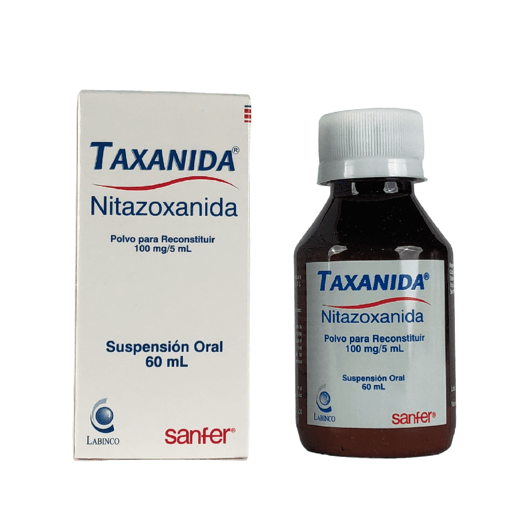 Taxanida Nitazoxanida Suspensión 100mg/5ml Labinco
