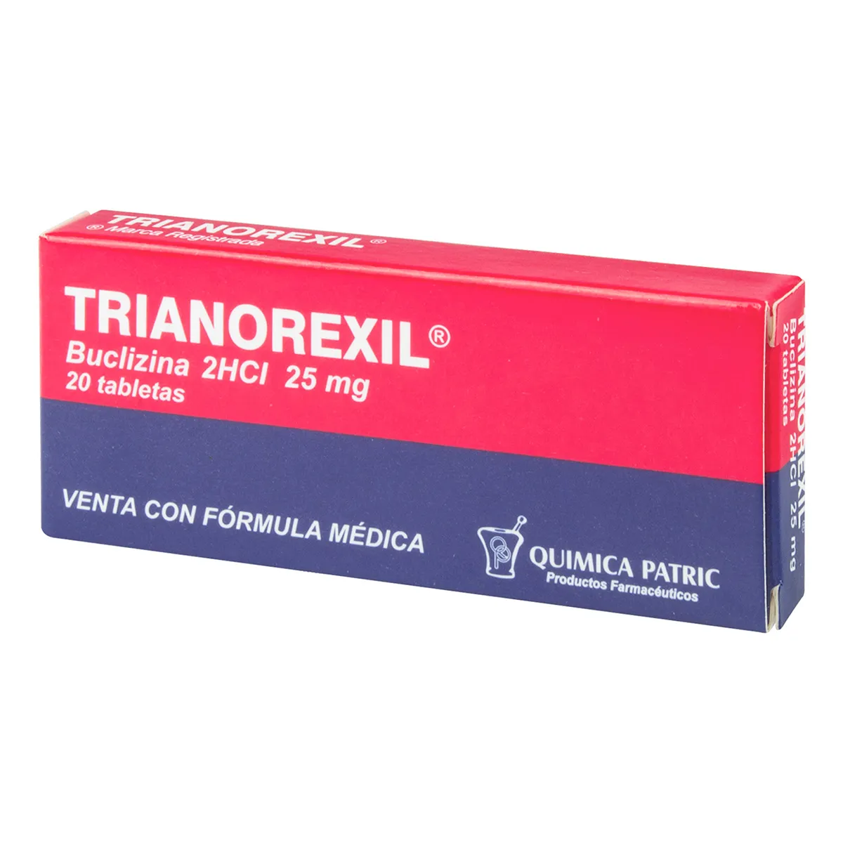 Trianorexil Buclizina 25mg 20 Tab Mareo
