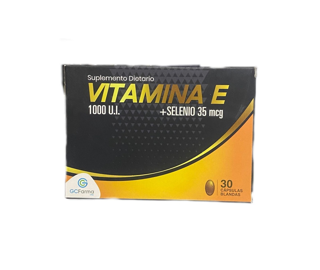 Vitamina E + Selenio Cápsulas Blandas GC Farma