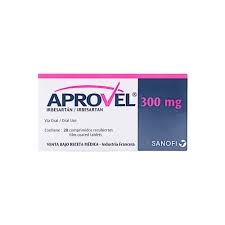 APROVEL IRBESARTAN 300 MG X 28 TABL - EcoFarma