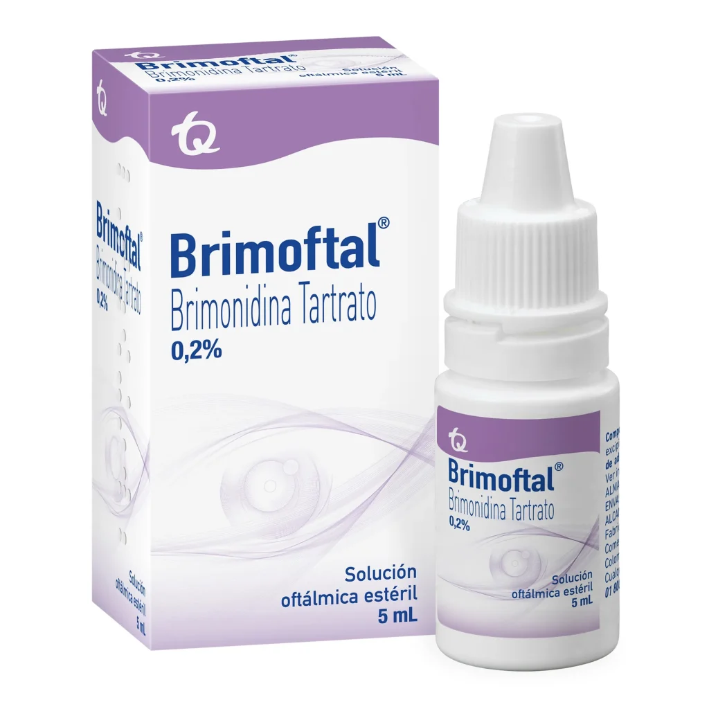 BRIMOFTAL BRIMONIDINA 0.2 % SOLUCION OFTALMICO X 5 ML - EcoFarma