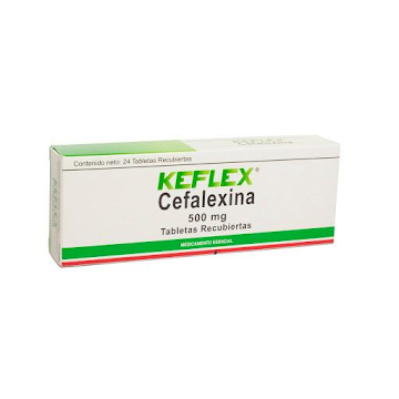 KEFLEX CEFALEXINA 500 MG X 24 TABL - EcoFarma