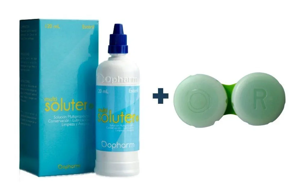 MULTI SOLUTER SOLUCION PARA LENTE DE CONTACTO X 120 ML - EcoFarma