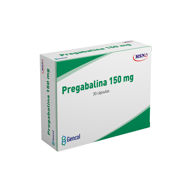 PREGABALINA 150 MG X 30 TABL GENCOL - EcoFarma