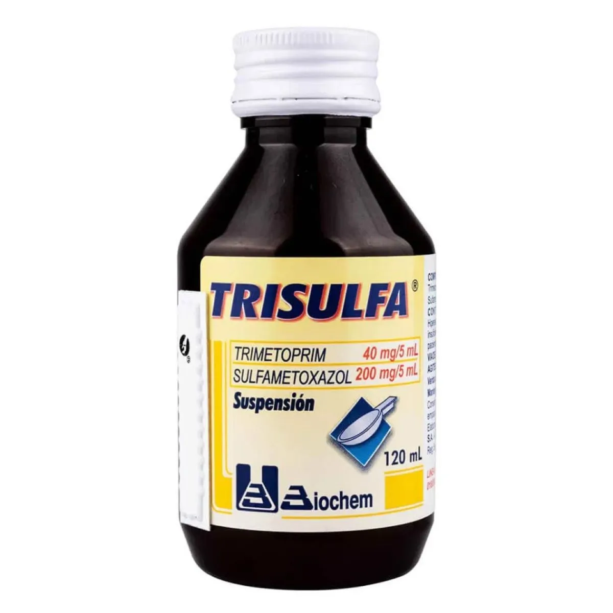 TRISULFA TRIMETOPRIM SULFAMETOXAZOL 40 200 MG X 120 ML - EcoFarma