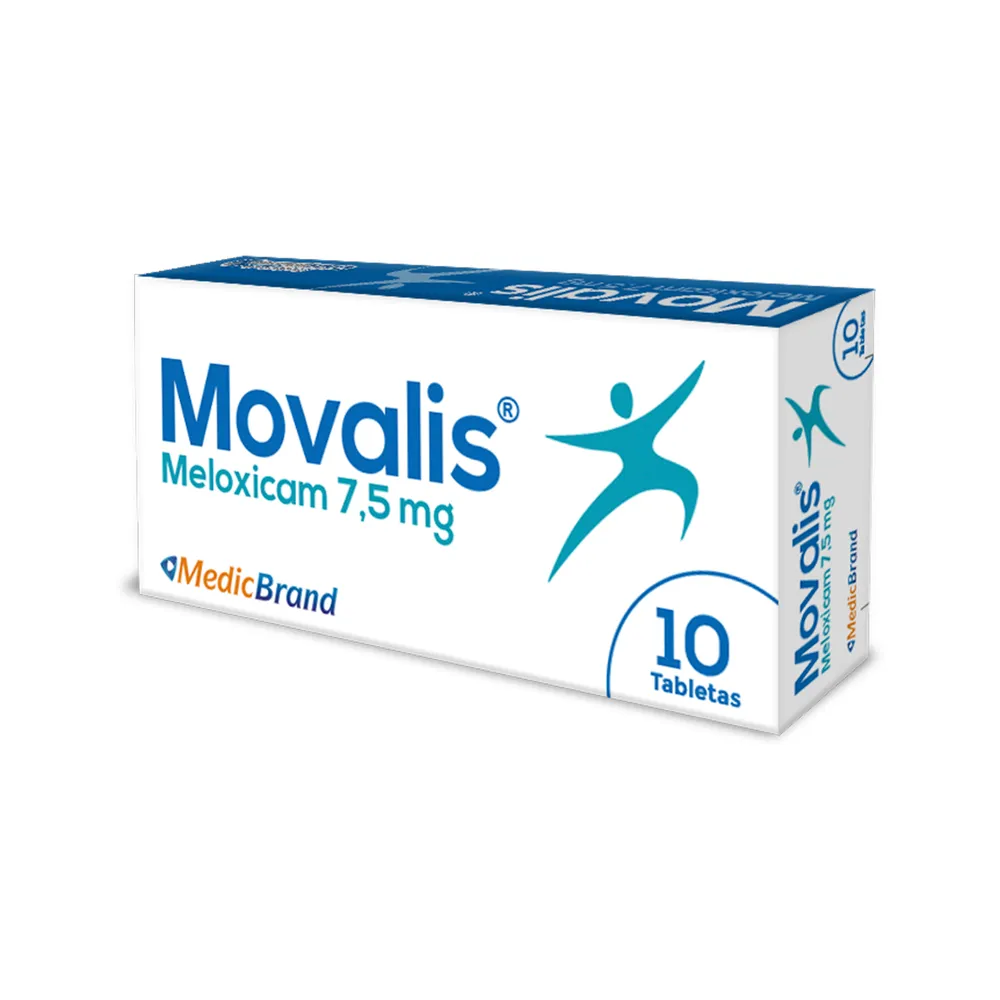 Meloxicam 7.5mg Alivio Dolor Articular