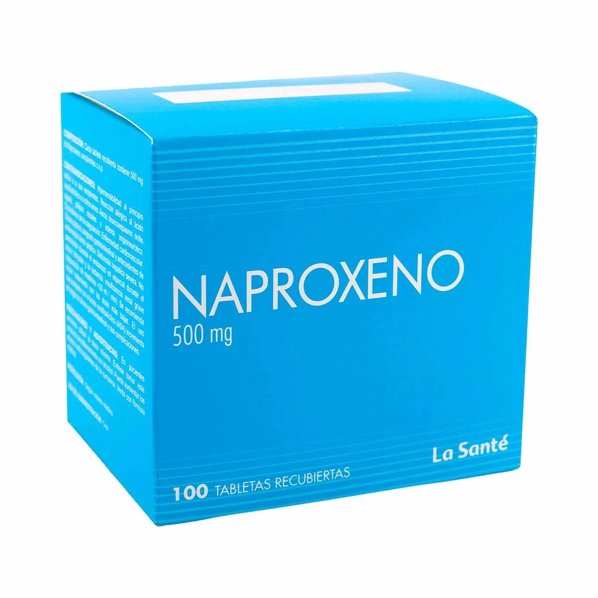 Naproxeno 500mg Alivio Dolor Fuerte Caja 100