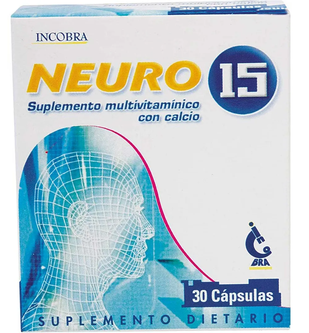 NEURO 15 Multivitamínicos Cápsulas X30