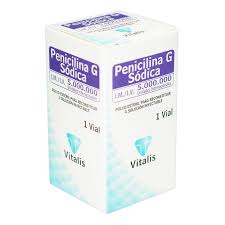Penicilina G Só dica 5,000,000 AMP Antibiótico Potente