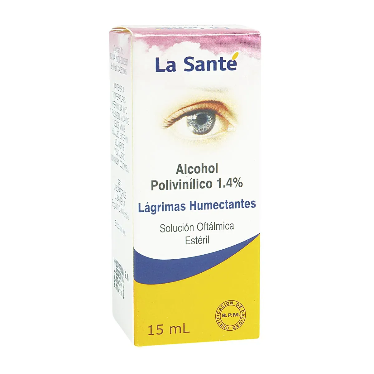 Alcohol Polivinílico 1.4% Lubricante Oftálmico 15ml