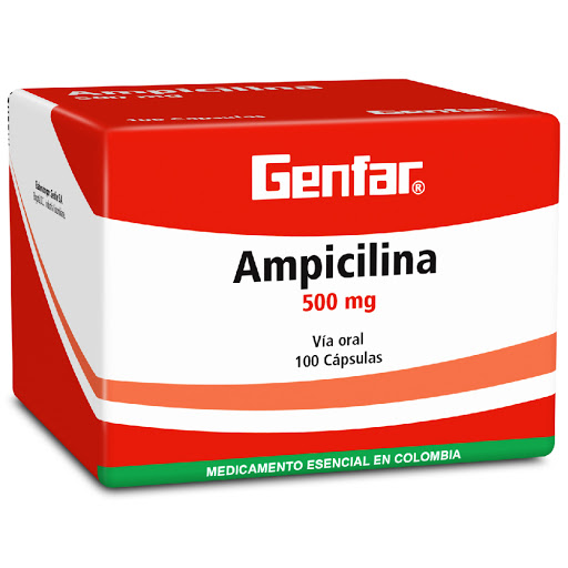 Ampicilina 500 mg - Antibiótico de Amplio Espectro