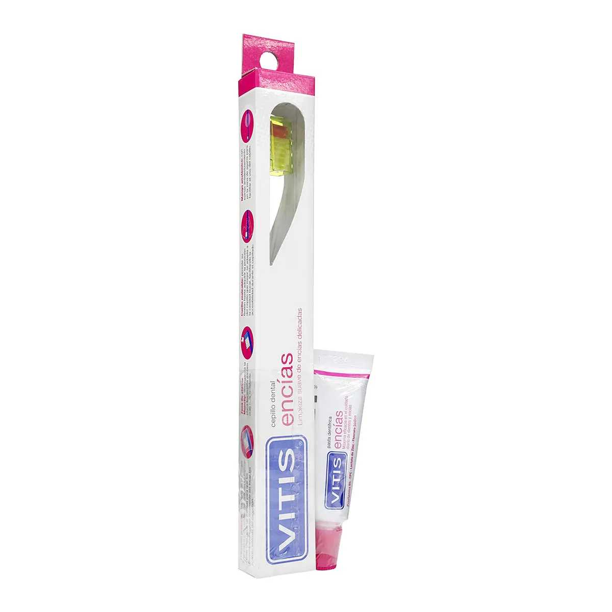 Cepillo y Crema Dental Vitis Encías 15ml