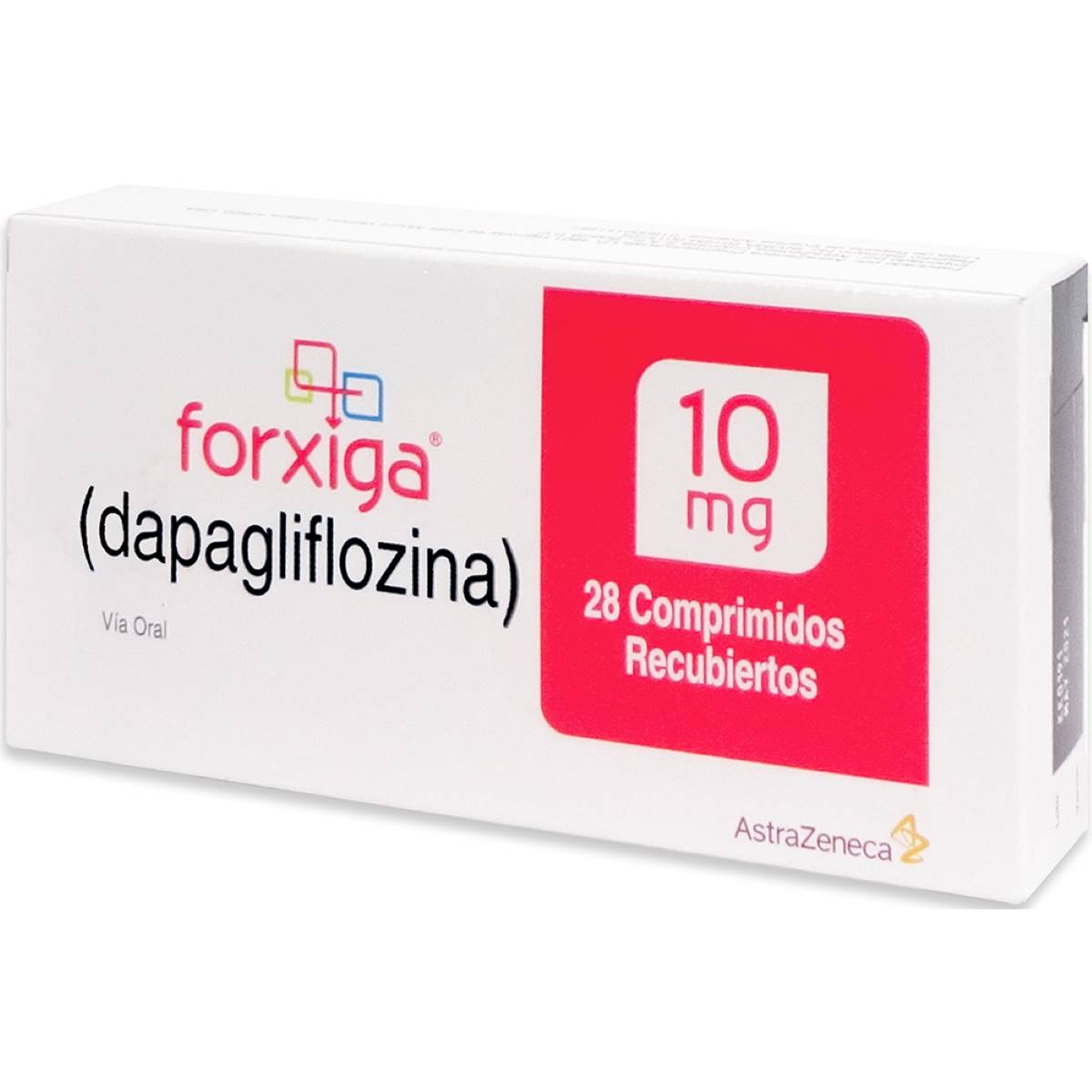 Forxiga Dapagliflozina Antidiabético 10mg 28tabs