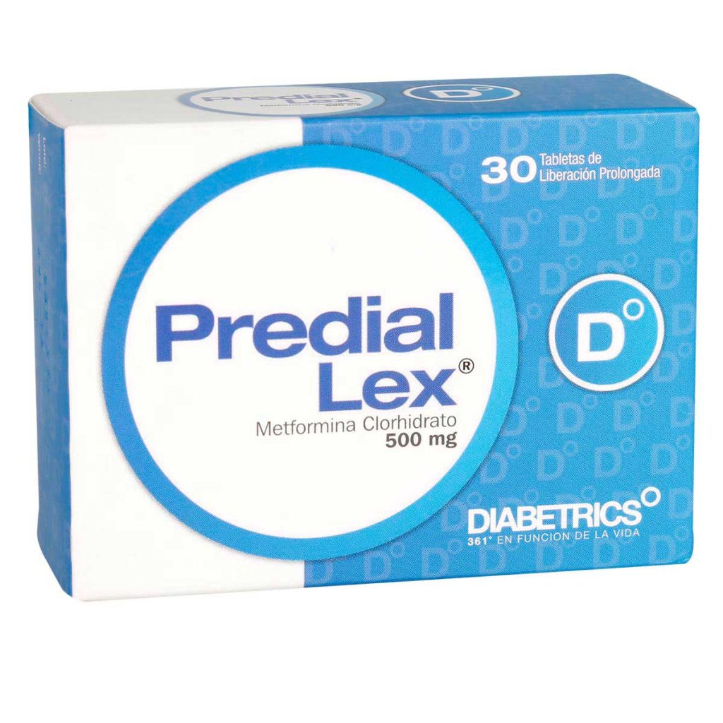 Predial Lex Metformina 500 mg Tablets