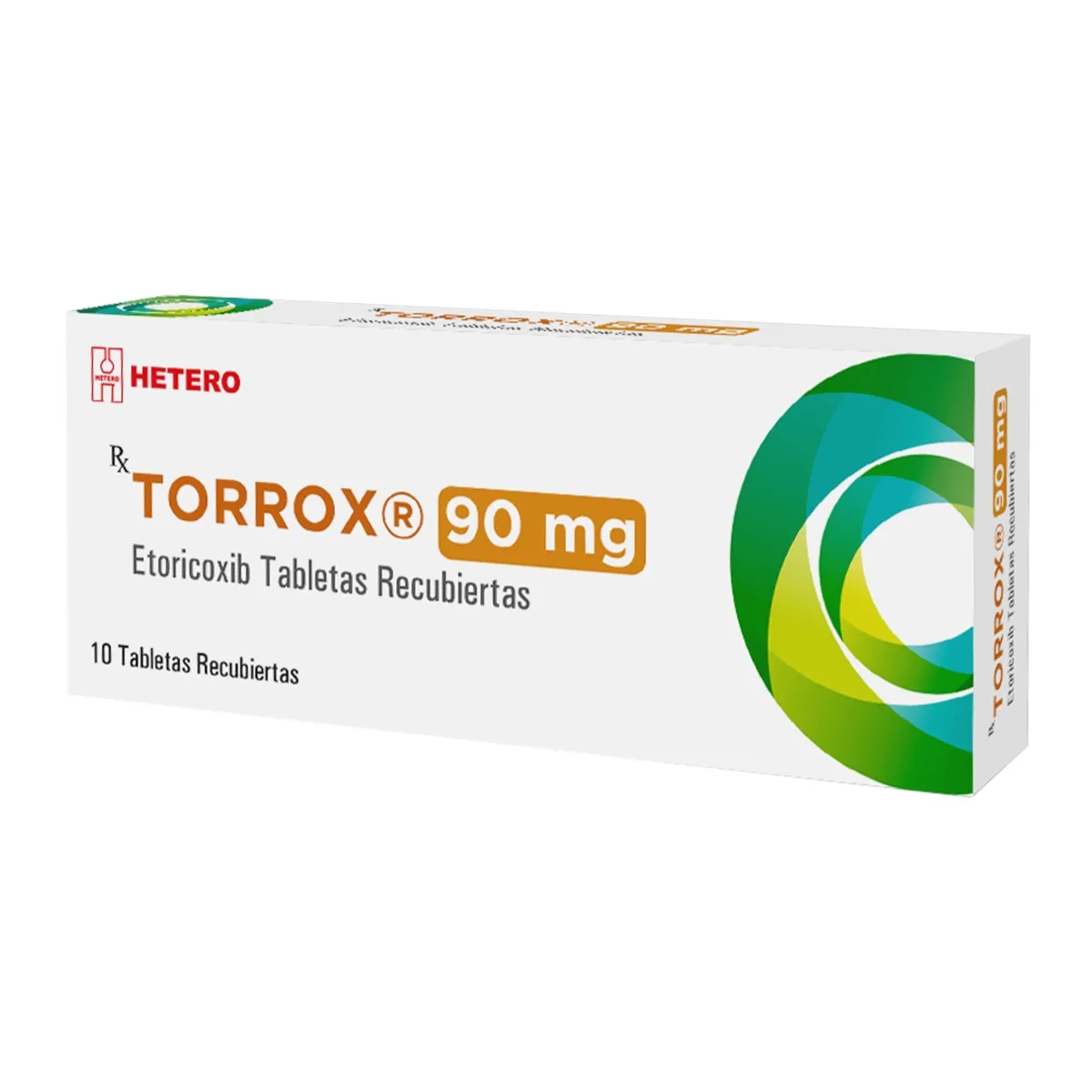 Torrox Etoricoxib 90mg 10 Tabs Dolor Fuerte
