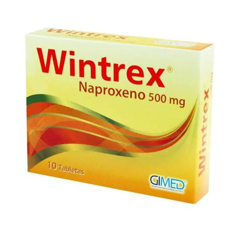 Wintrex Naproxeno 500 Mg | Alivio Efectivo del Dolor