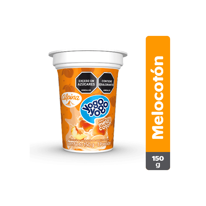 Yogurt Yogo Yogo Melocotón Vaso 150gr